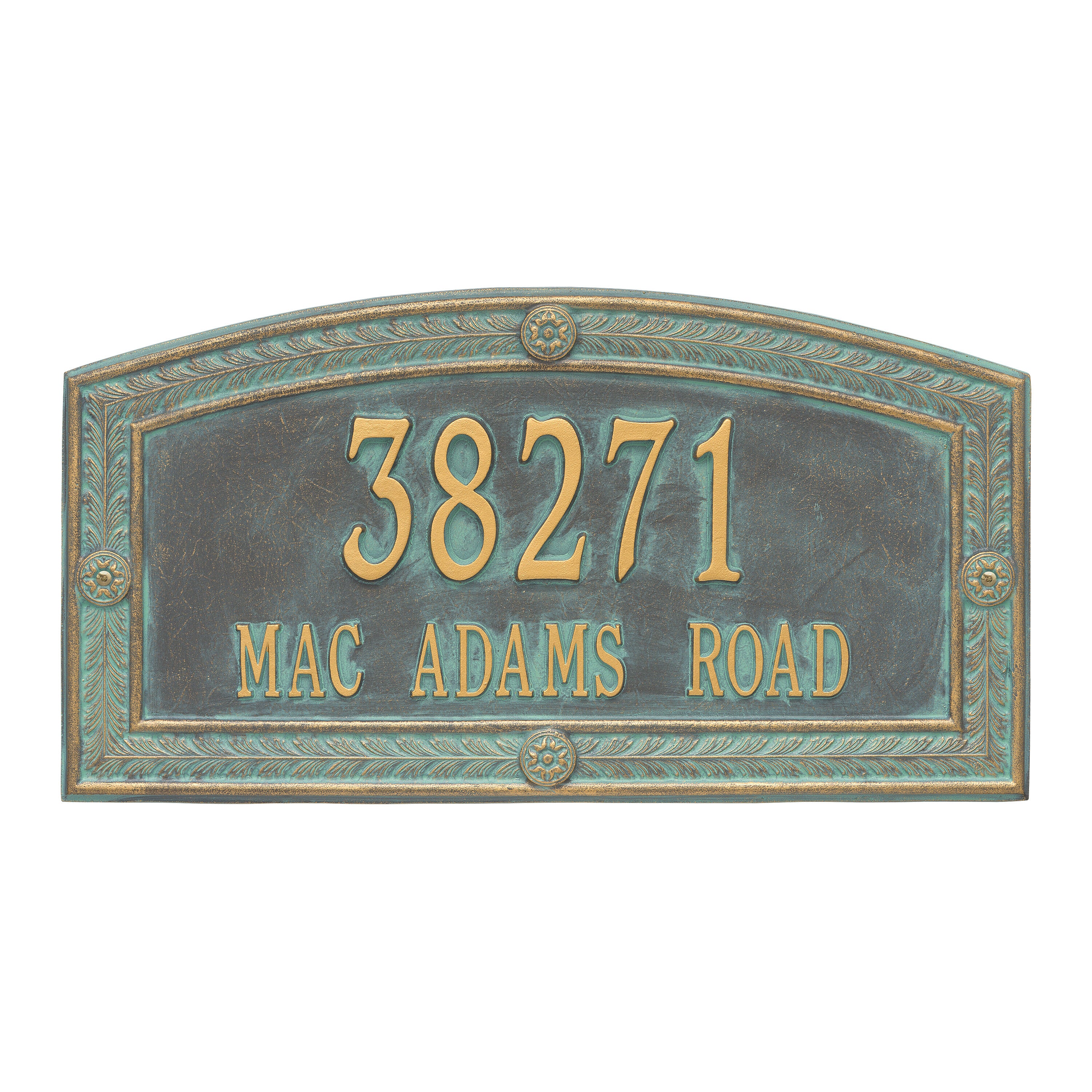 Whitehall Products Classic Address Plaques – Rational Plaques