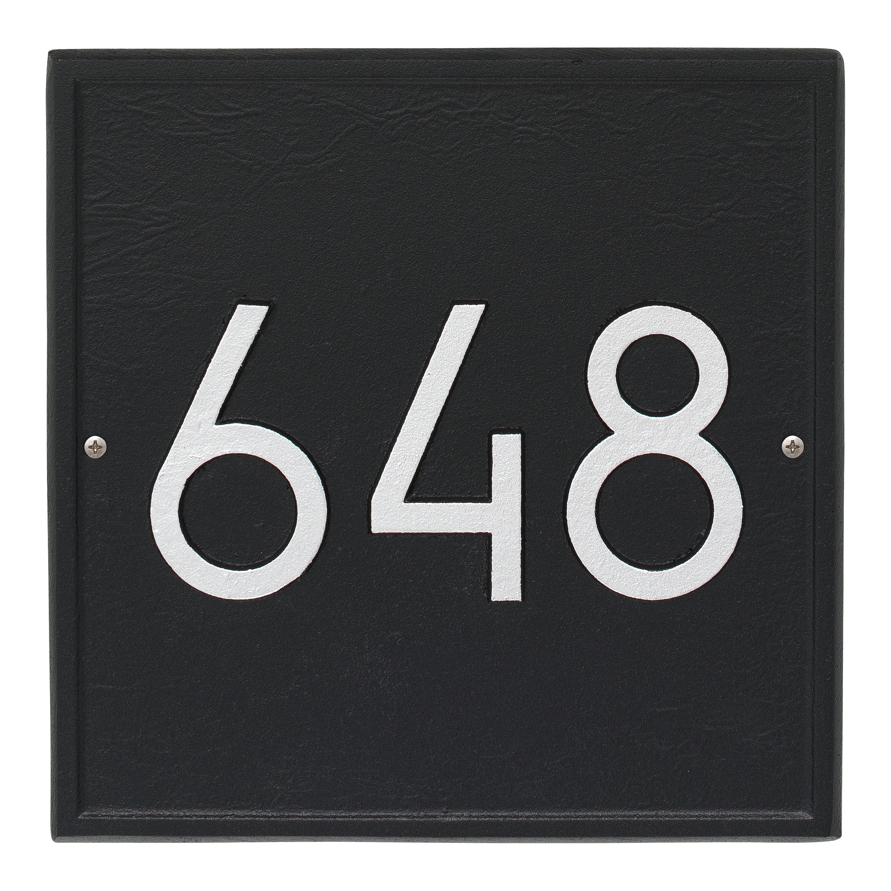 Whitehall Products Modern Address Plaque Collection – Rational Plaques