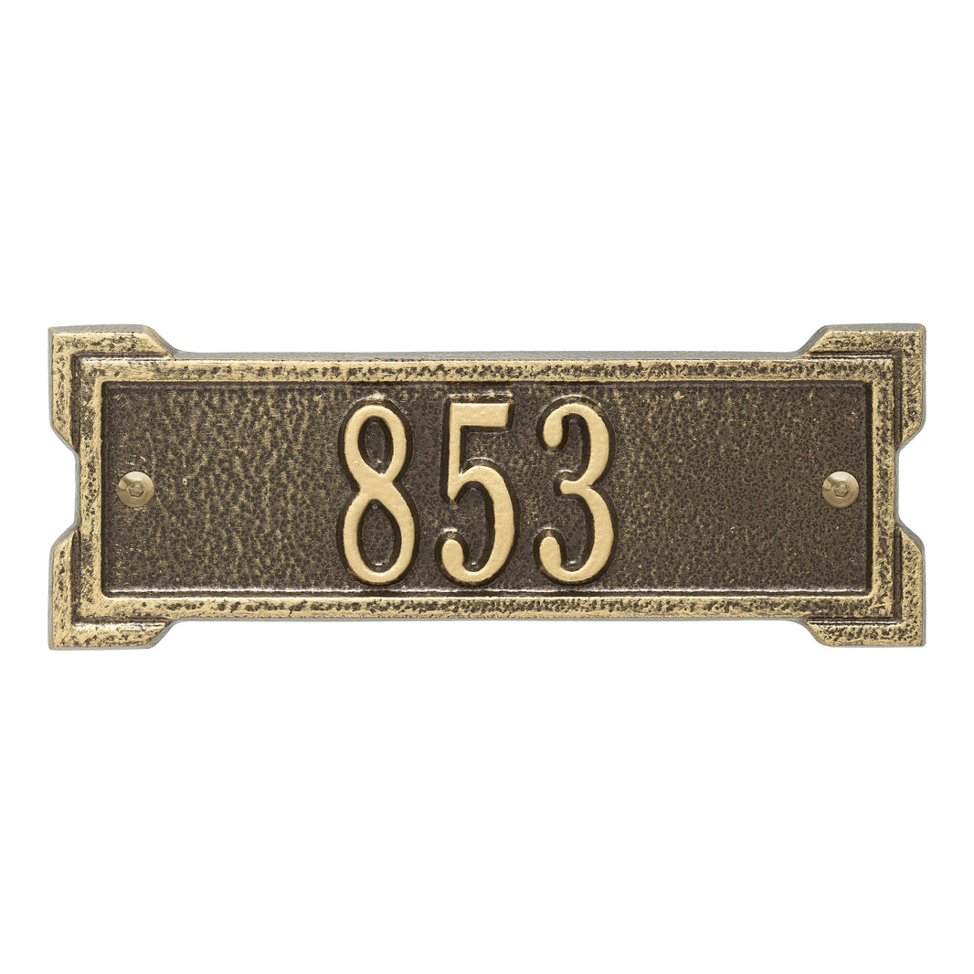 Whitehall Products Classic Address Plaques – Rational Plaques